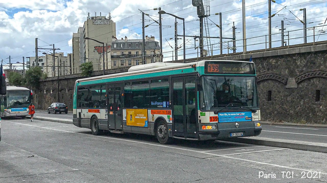 Renault Agora S - Ligne 139 RATP - YouTube