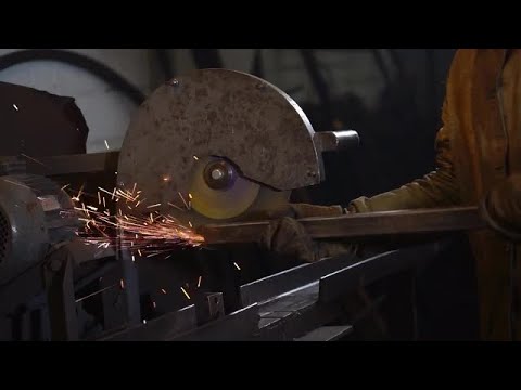 Smoothing Metal Edges Stock Video - YouTube