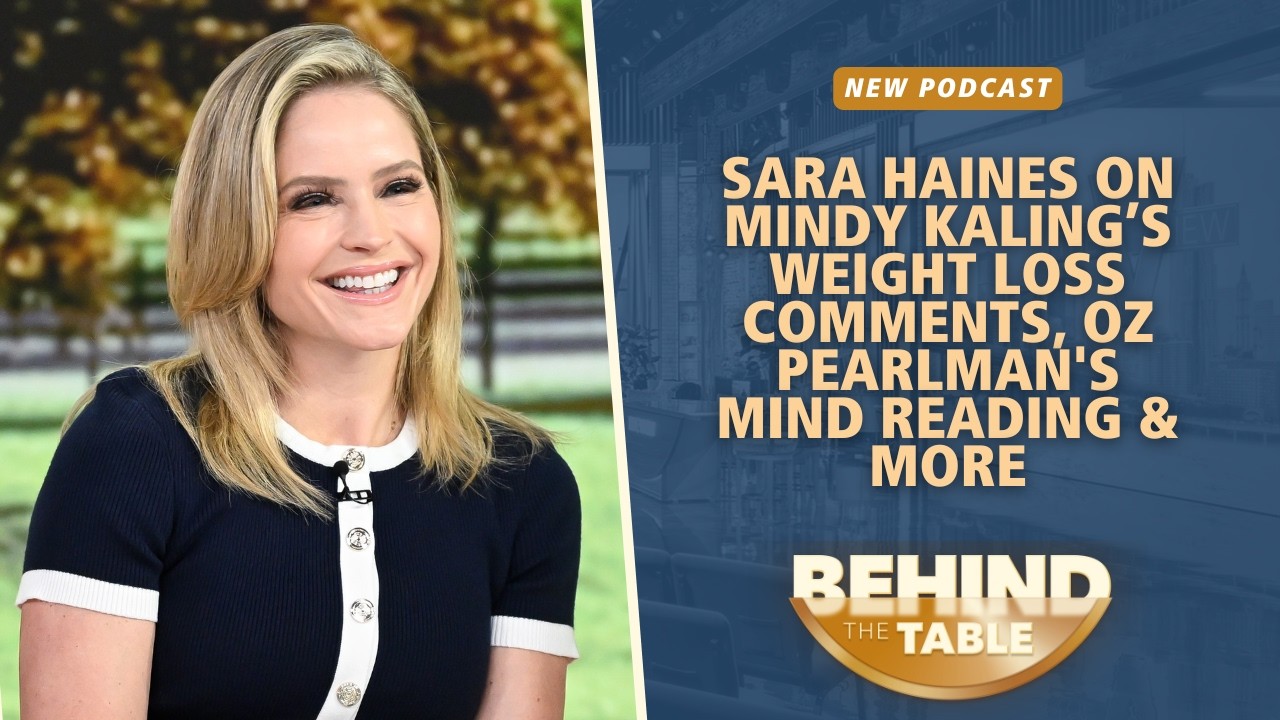 Sara Haines On Mindy Kalings Weight Loss Comments Oz Pearlmans Mind 8430