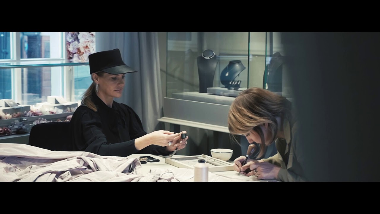 The Factory by Ribas X Robert Kalinkin: Exclusive wedding dress - YouTube