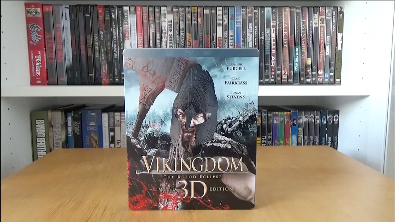 Vikingdom: The Blood Eclipse 3D Blu-ray + Blu-ray + DVD Steelbook ...