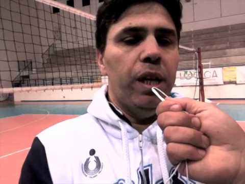Nicola Cinquepalmi dopo la vittoria su Trelicium Supervolley Terlizzi ...