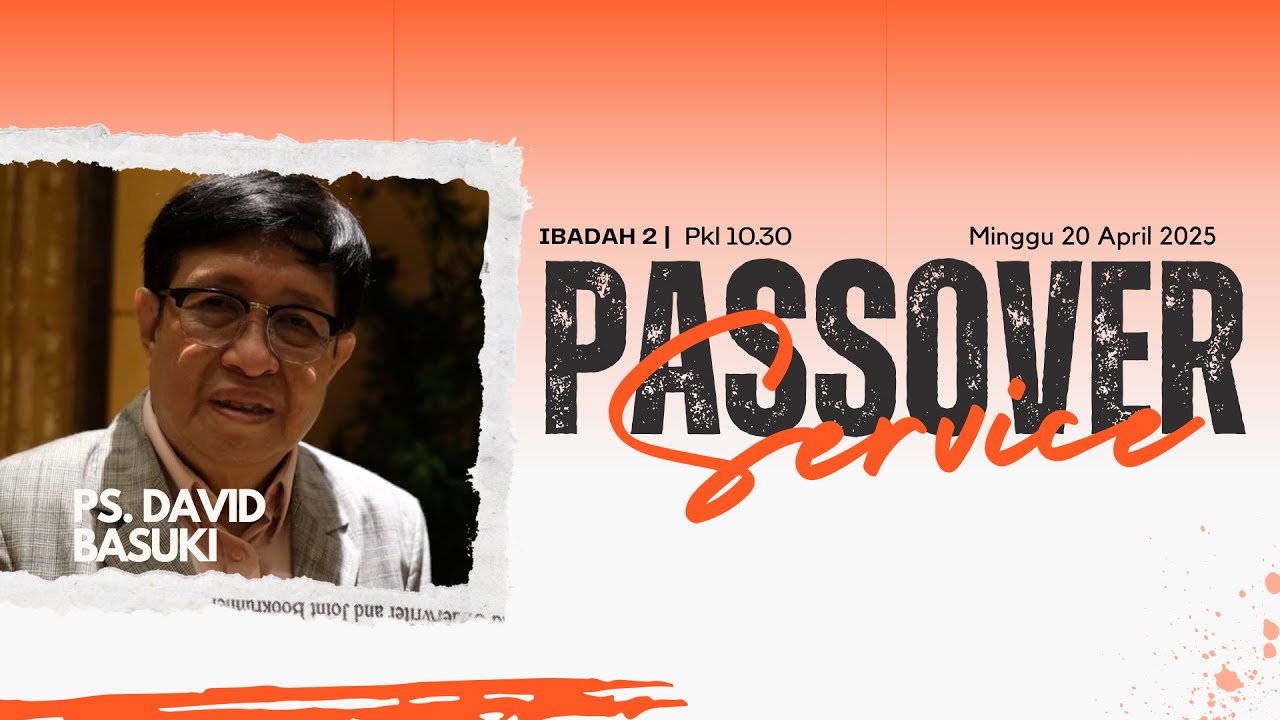 Ibadah Raya 2 - (Pdt. David Basuki) - 20 April 2025 - Live Streaming ...