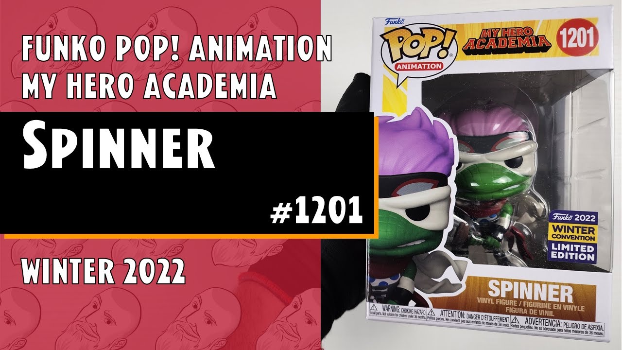Funko Pop Spinner - 1201 - My Hero Academia - Winter 2022 // Just One ...