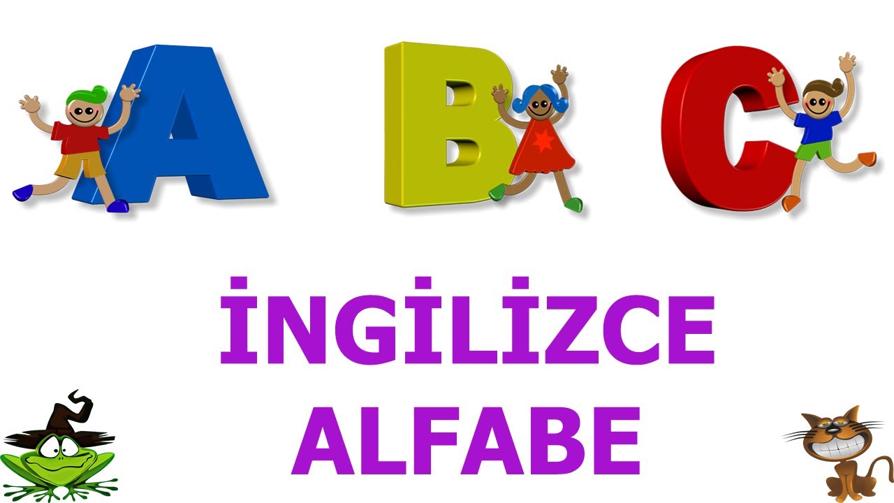 İngilizce Alfabe Okunuşları - İngilizce Harfleri Öğren - YouTube