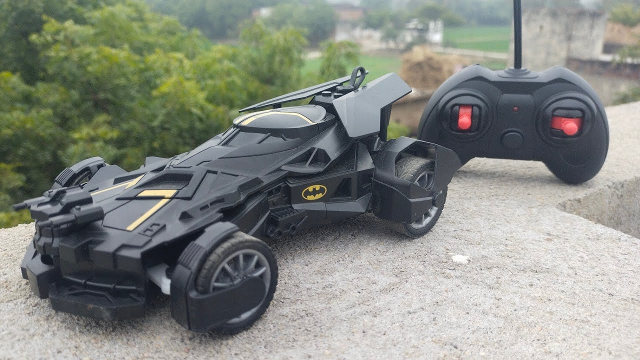 Rechargeable Rc Batman Car High speed racing car with smoke spray car ...