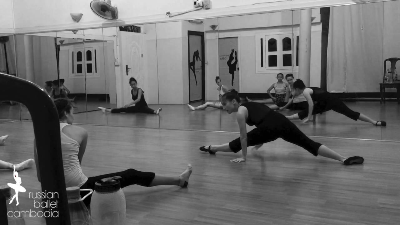 Cool down after ballet class - YouTube