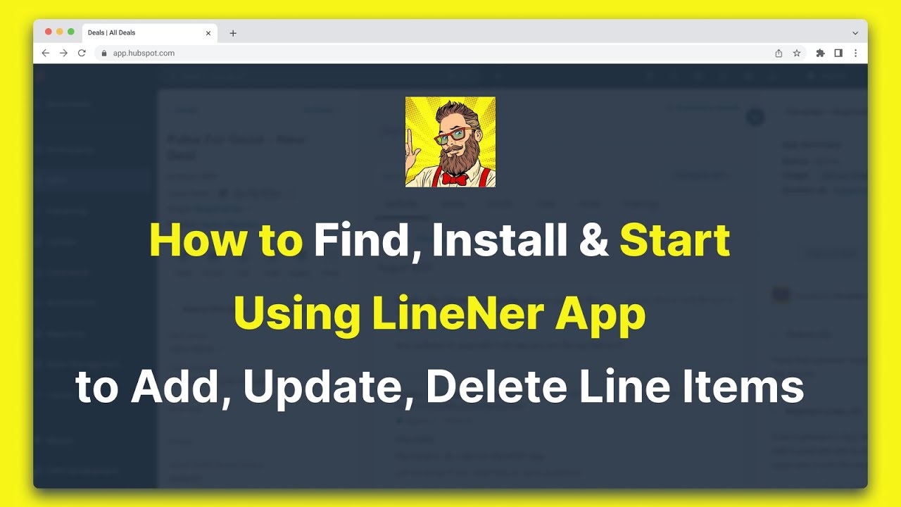 Add Line Items while Creating Deals with LineNer App [How-to guide ...