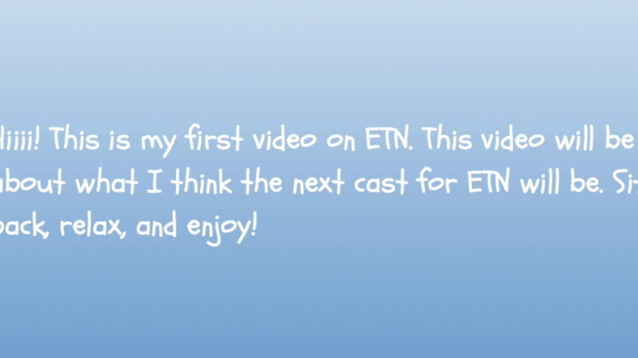 ETN S4 CAST PREDICTION + PROOF - YouTube