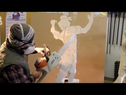 Carving HDU Foam Figures - YouTube