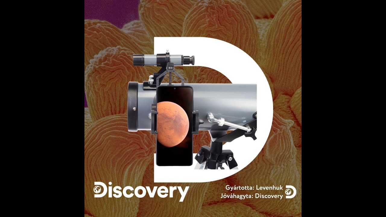 Levenhuk Discovery DSA 10 okostelefon-adapter – videóismertető - YouTube