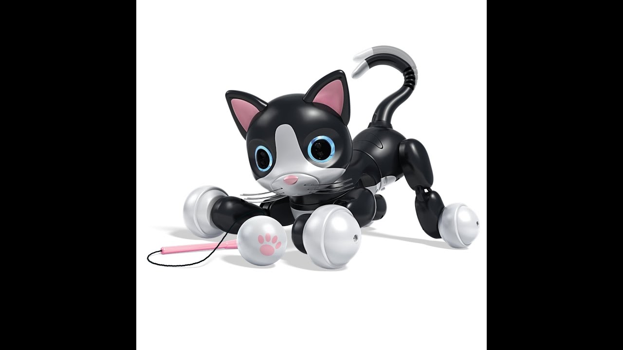 Kitty Cat Zoomer Interactive Toy Pet Robot Bella Black New Exclusive ...