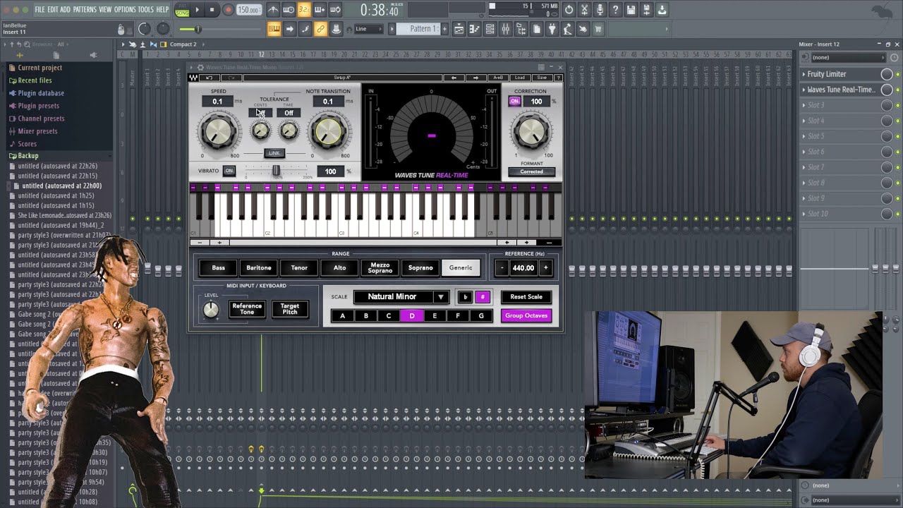 How to: TRAVIS SCOTT Ad libs (Waves Tune) - YouTube