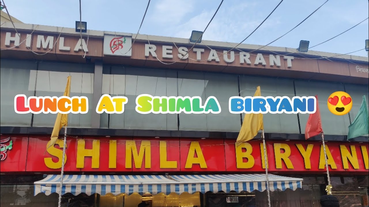 LUNCH AT BYPASS SHIMLA BIRYANI 😍 - YouTube