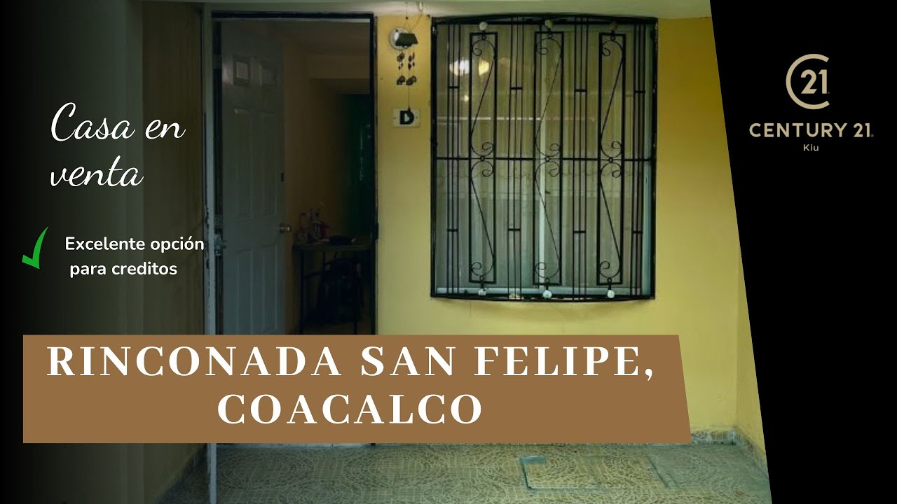 Casa en venta en Coacalco Rinconada San Felipe II - YouTube