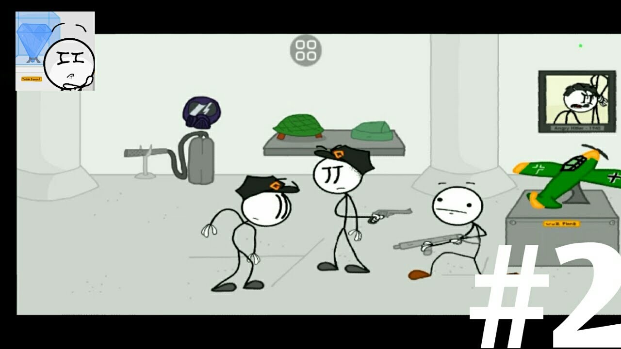The Henry Stickman mobile Gameplay Walkthrough #2 😑 (ANDROID,PC) - YouTube