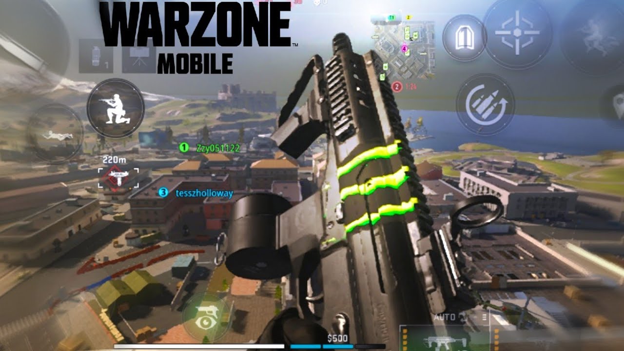WARZONE MOBILE ESSA SMG TA MUITO QUEBRADA ft @m2games - YouTube