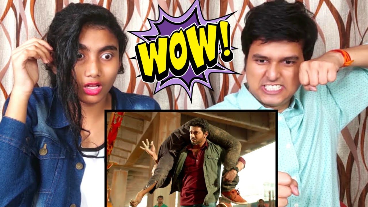 SARKAR Bridge Fight Scene REACTION | Thalapathy Vijay | Vijay Movie ...