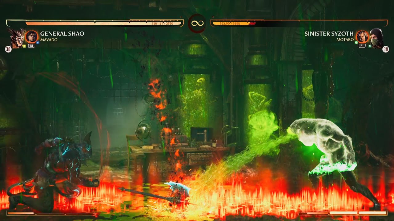 General Shao vs Sinister Syzoth 【Mortal Kombat 1 Invasion Boss】- Boss ...