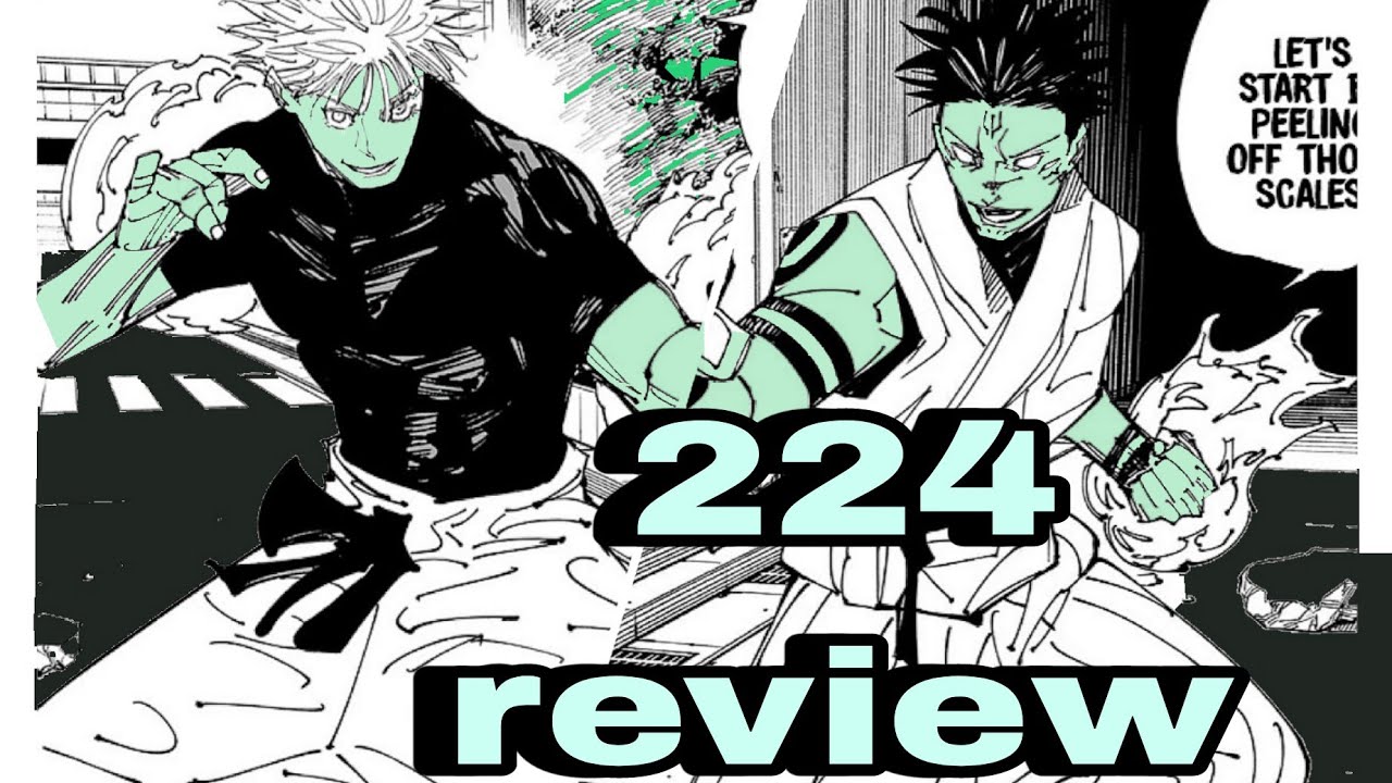 Gojo vs Sukuna/ the clash of gods! Jujutsu kaisen manga chapter 224 ...