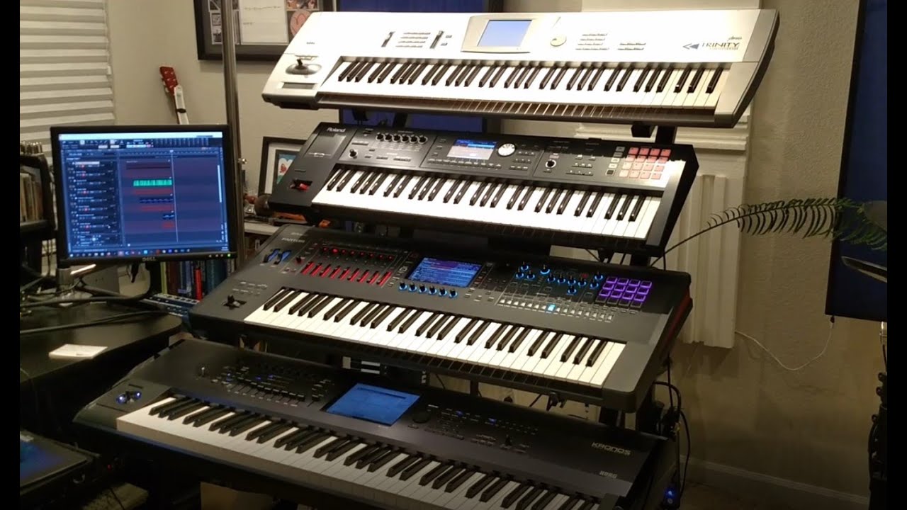 Slow Workstations? Korg vs. Roland Compared - YouTube