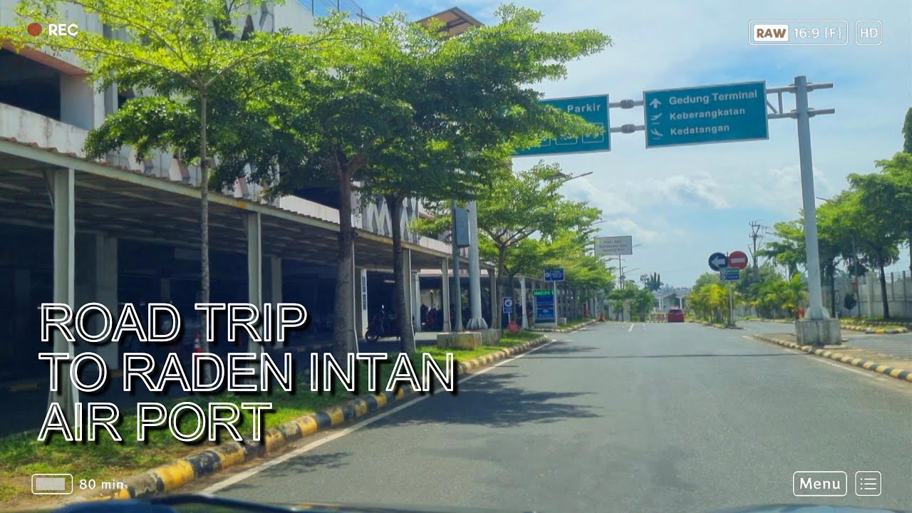 Road Trip to Raden Intan Air Port 22 Januari 2024 #roadtripvlog - YouTube