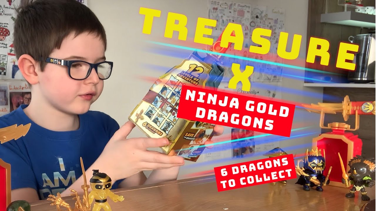 Treasure X Ninja Gold Dragons Unboxing - YouTube