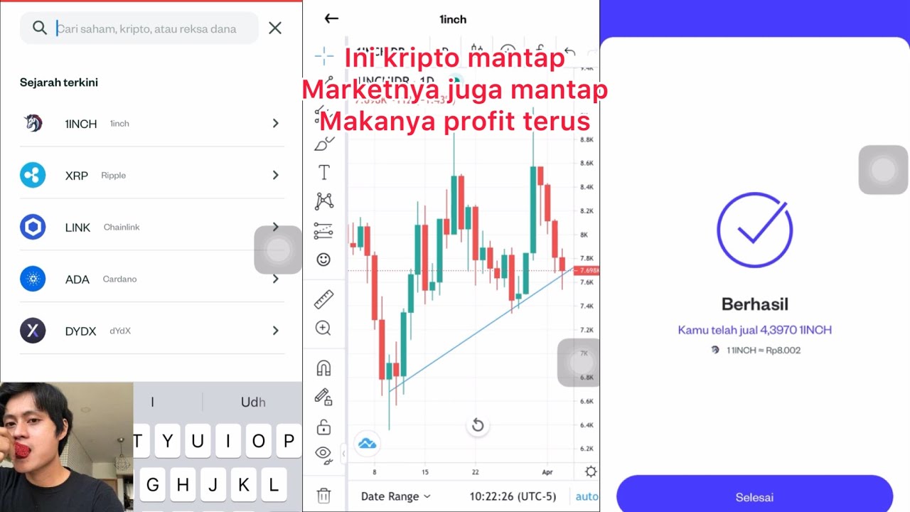 Cara trading di aplikasi pluang modal 34 ribu selalu untung menggunakan ...