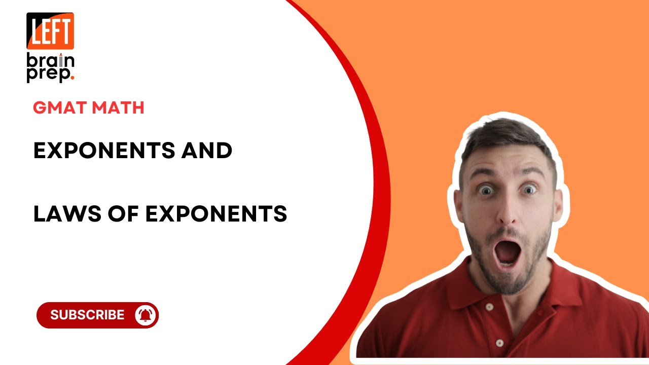 GMAT Math Prep: Exponents and laws of exponents - YouTube