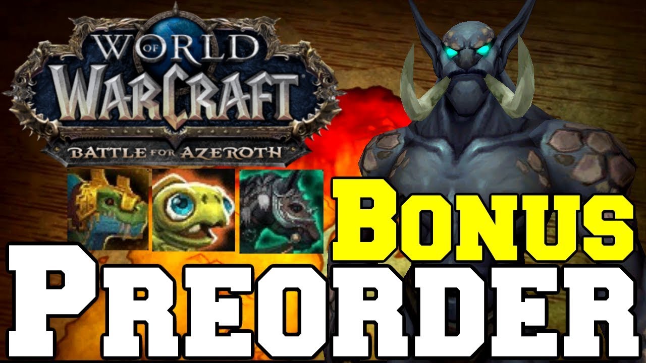 WoW Battle for Azeroth Collector's Edition Rewards - Seabraid Stallion ...