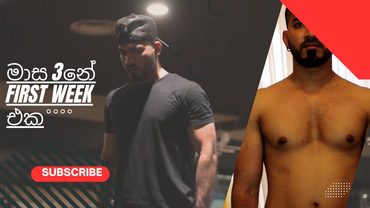90 | Day's Bulk Program | මාස 3න් ඇග හදමු | GYM MOTIVATION | Epis 01 ...