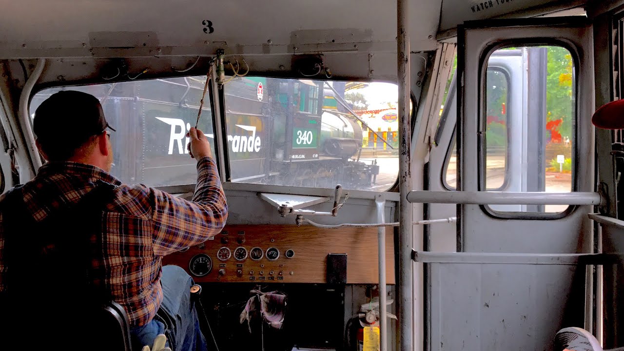 Galloping Goose Train Ride At Knott's Berry Farm - YouTube