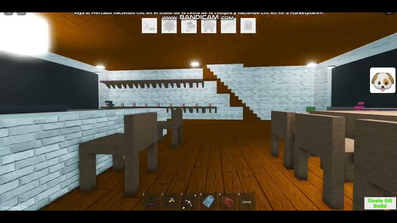 house tour de mi casa de build a hideout and sword fighting - YouTube