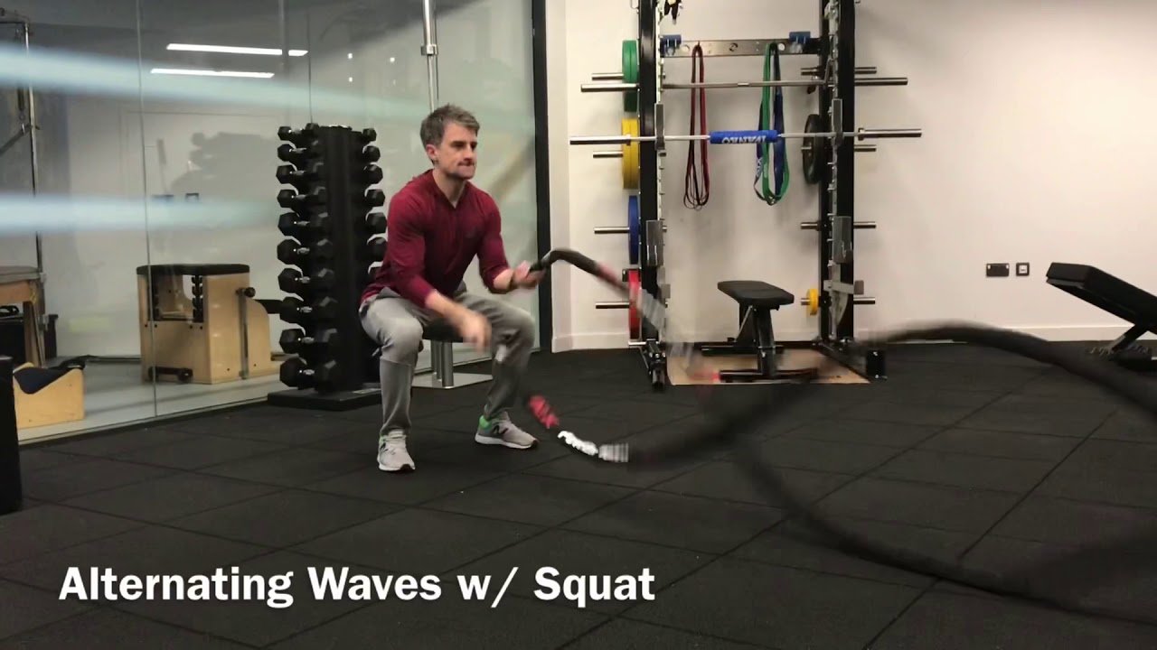 Alternating Waves w/ Squat - YouTube