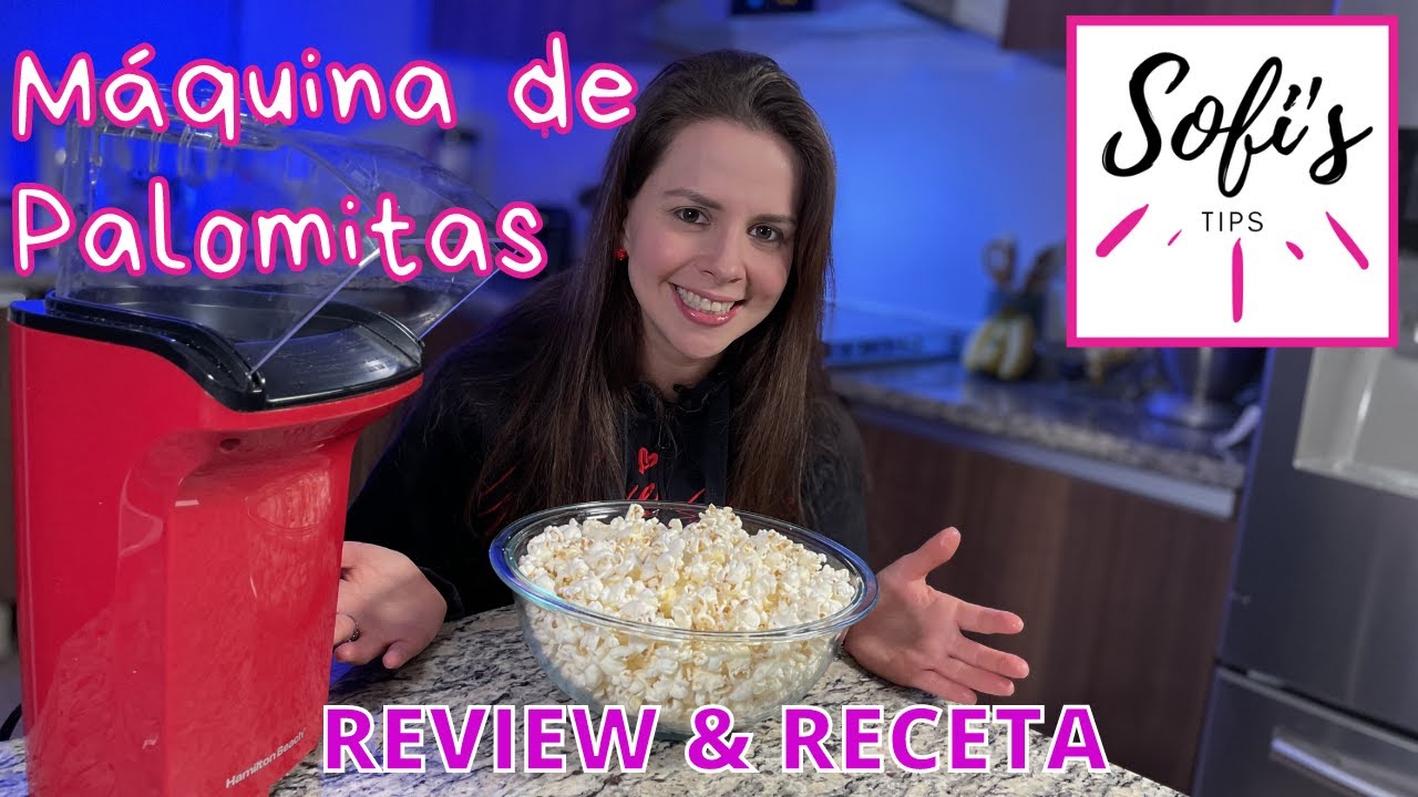 Hamilton Beach 73400 MAQUINA PALOMITAS DE MAIZ CON AIRE sin aceite ...