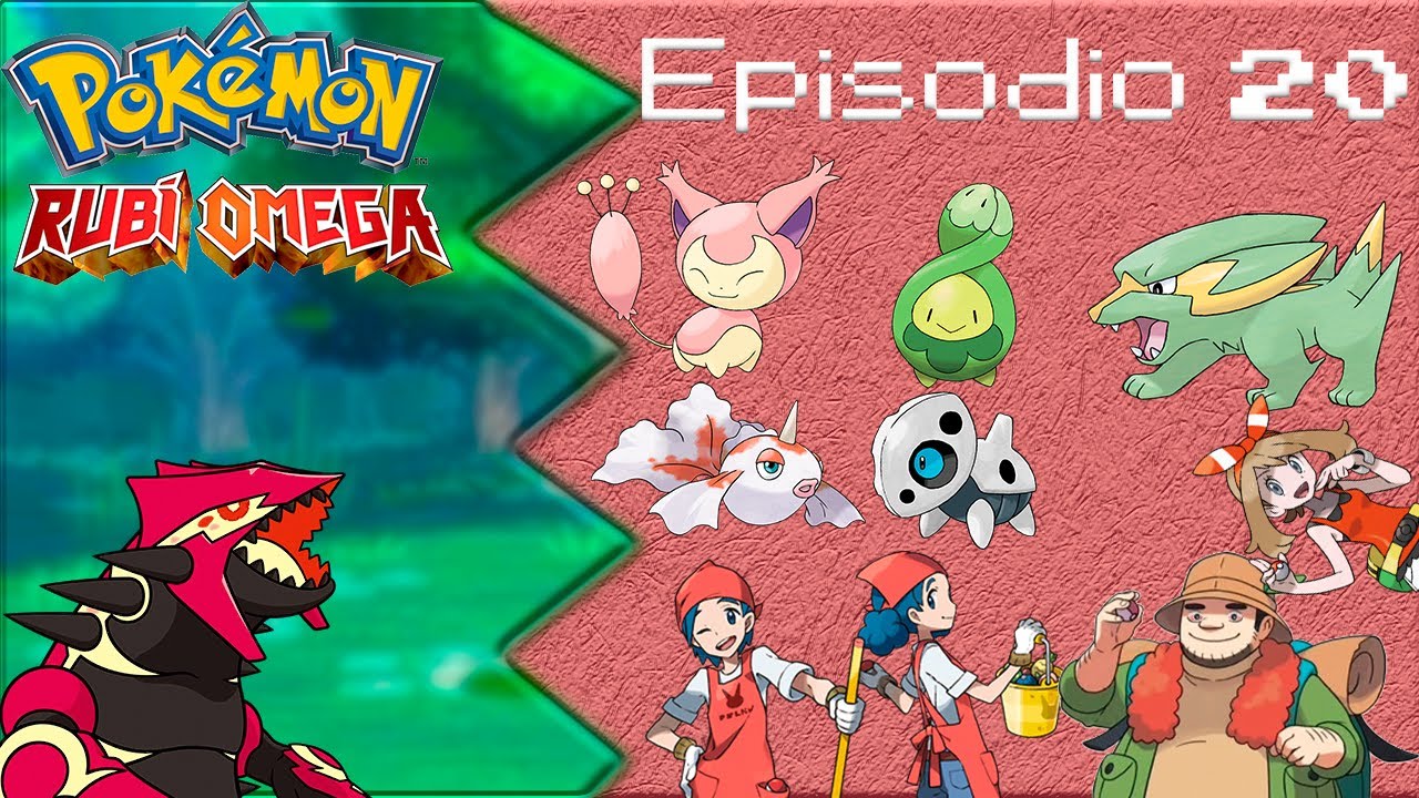 Pokemon Rubí Omega. Episodio 20: Tranquilidad en Pueblo Verdegal - YouTube