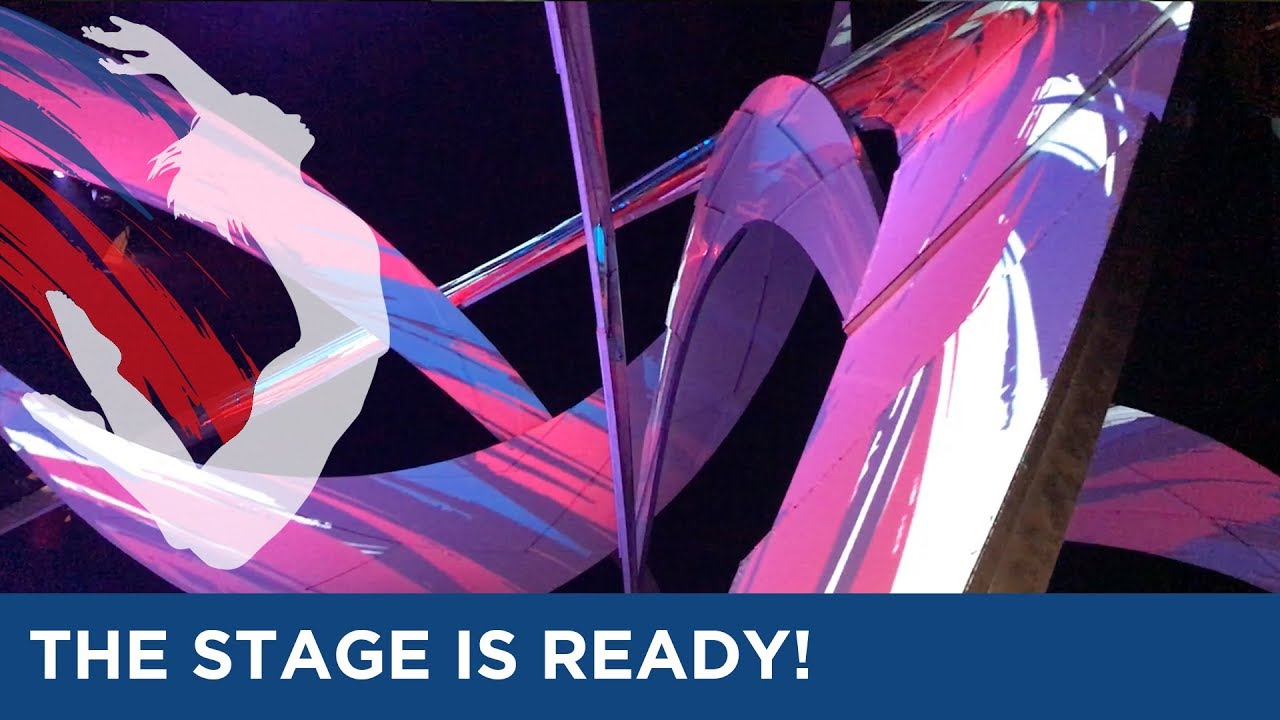 The Eurovision Young Dancers stage is ready! - YouTube