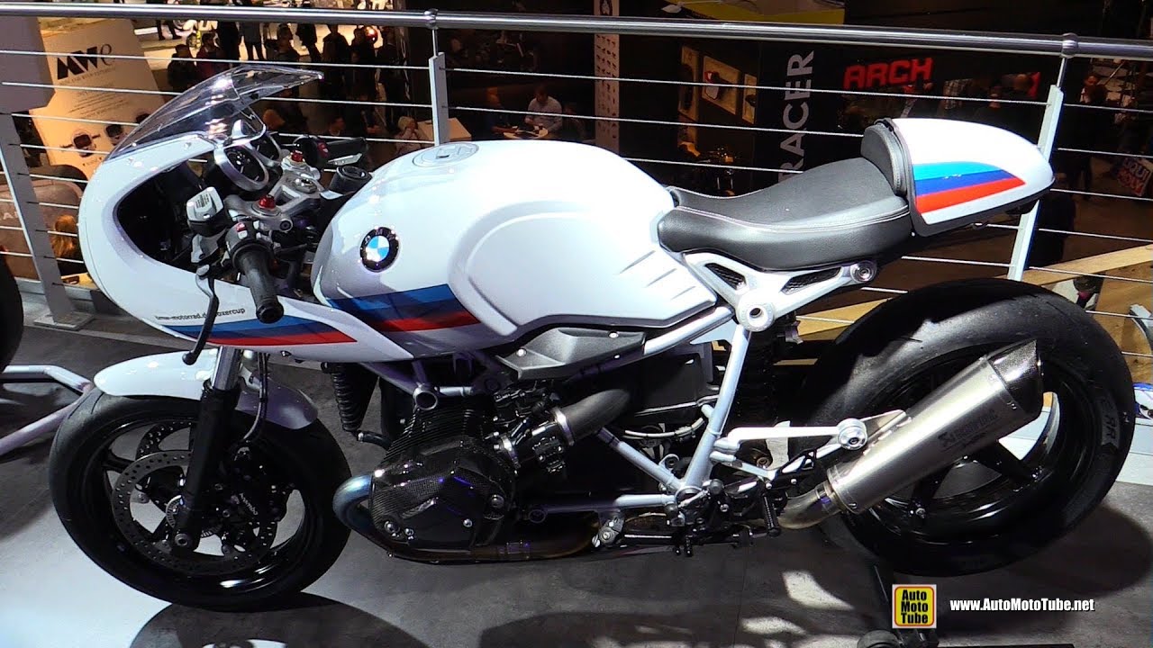 2017 BMW R Nine T Racer Boxercup Racing Bike - Walkaround - 2017 EICMA ...
