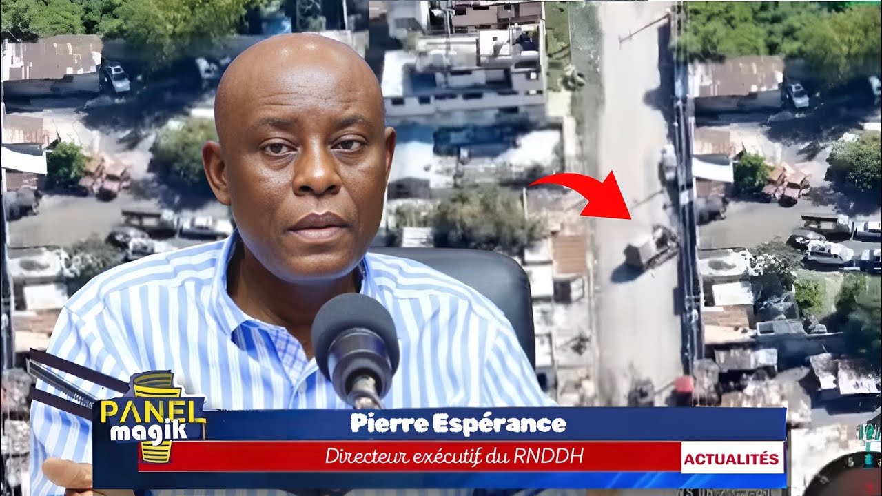Pierre Espérance du RNDDH, sur l’opération menée par la police à ...