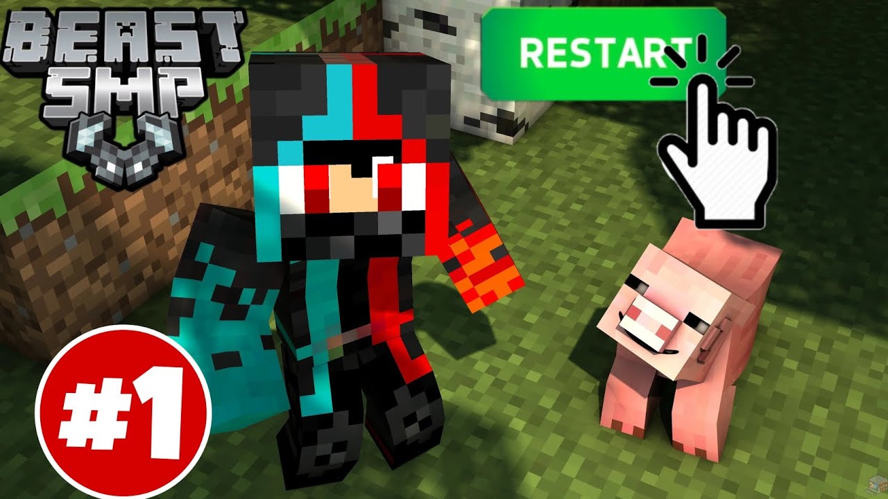 beast smp was restarted ep1 s1 the peaceful smp - YouTube