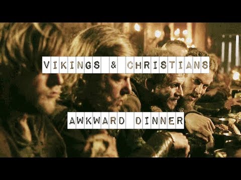 Vikings & Christians awkward dinner - funny moment (Ragnar Lothbrok ...