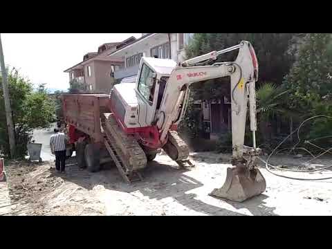 5 TONLUK MİNİ EKSKAVATÖR KAMYONA NASIL BİNDİRİLİR./AS950 DODGE