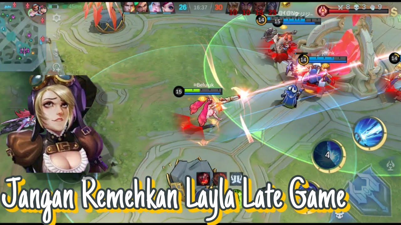 Cara Layla Gendong Tim Feeder Auto Mpv ! Mobile legends ! @Lubis Gaming ...