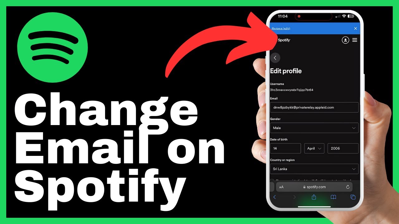 How to Change Email Adress on Spotify - YouTube