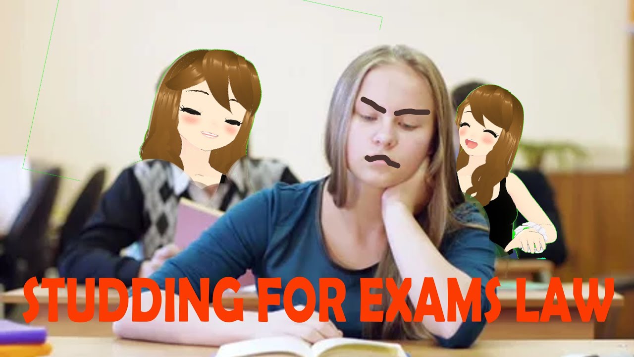 studying for LAW EXAM AGAIN LAST NIGHT BEFOR EXAM!!!!!!!! PART 1 - YouTube