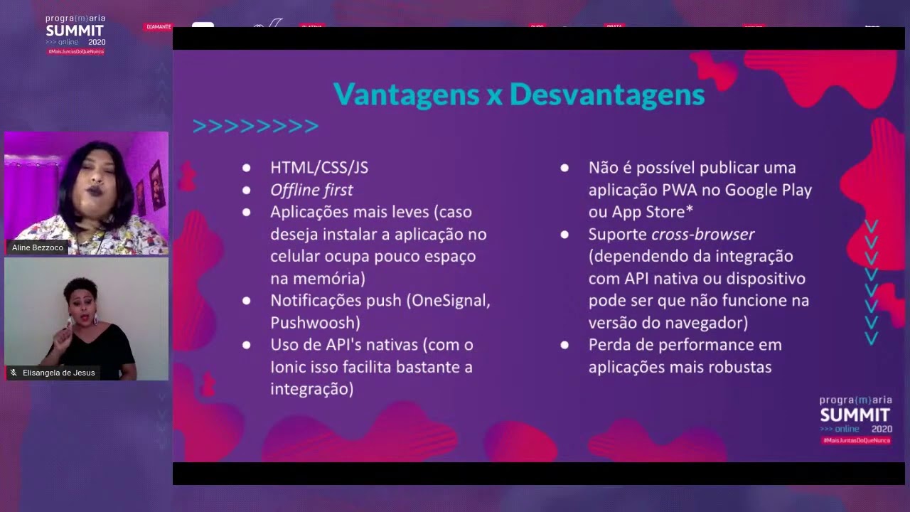 Criando seu projeto PWA com o Ionic, com Aline Bezzoco - YouTube