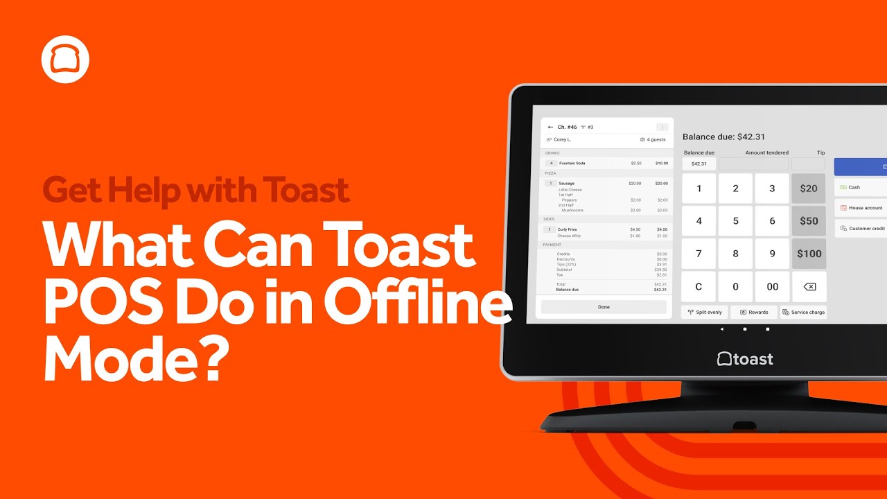 What Can Toast POS Do in Offline Mode? - YouTube
