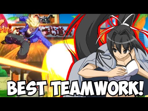 The Perfect Teamwork Combo | #dbfz - YouTube