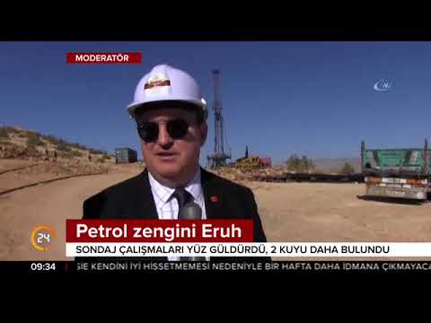 Eruh'ta siyah altın bulundu