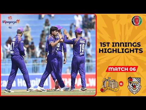 1st Innings Highlights | Defenders vs Speenghar Tigers | M 6 | Shpageeza Cricket League T20 | 301T